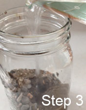 Soil Layers In A Jar